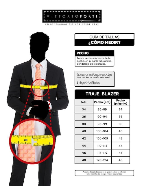 Traje para hombre Vittorio Forti 4